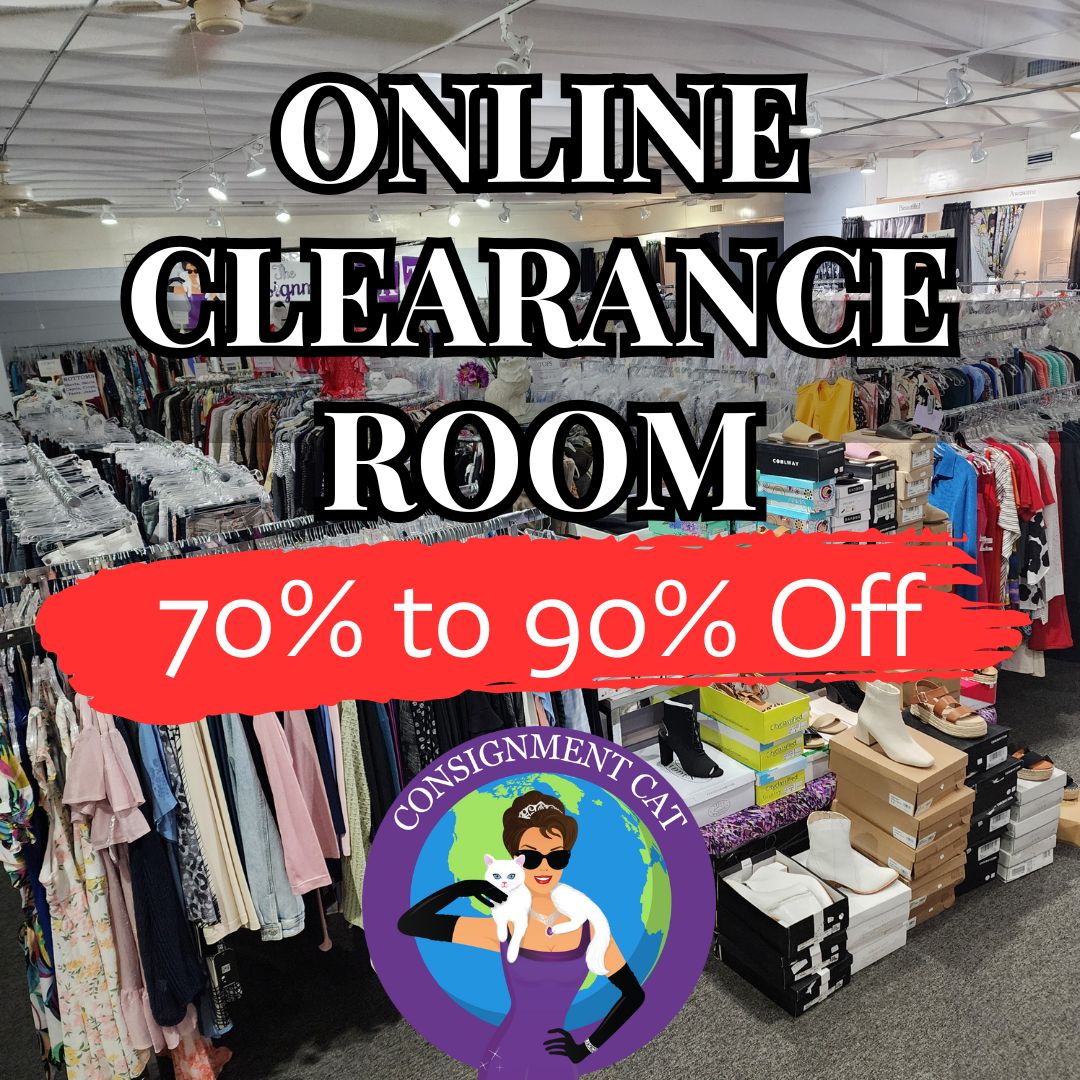 Online Clearance Collection – Consignment Cat